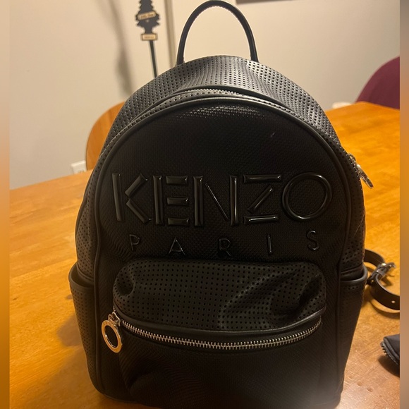 Kenzo | Bags | Kenzo Leather Backpack | Poshmark